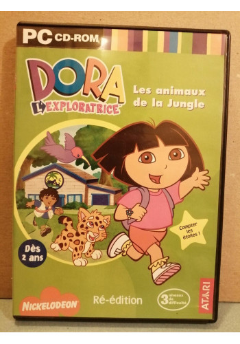 Dora l'exploratrice Les animaux de la jungle PC CD-ROM