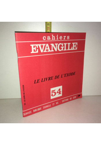 Cahiers evangile n 54 le livre de l'exode de Claude Wiener - Librairie ...